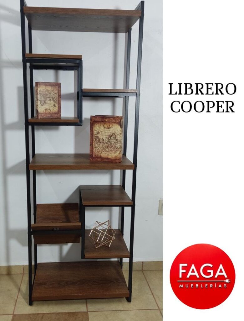 LIBRERO COOPER – Faga Mueblerías